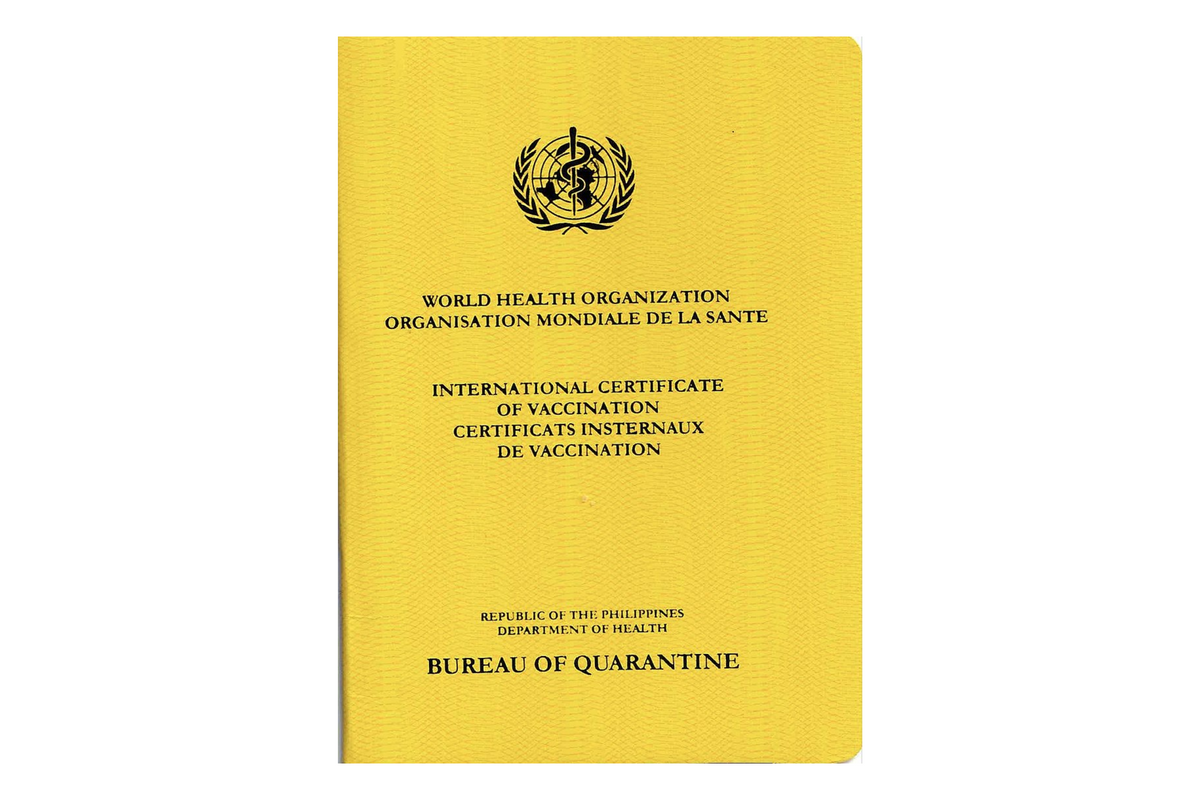 Vaccination Record Booklet (WHO) – Kits & Reference | MedAire Shop - US